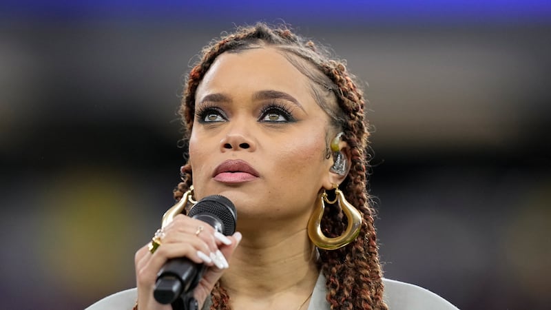 Andra Day performs with gospel choir for ‘Lift Every Voice and Sing’ at ... Andra Day performs with gospel choir for ‘Lift Every Voice and Sing’ at ...